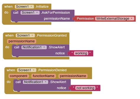The Permission Writeexternalstorage Has Been Denied Mit App