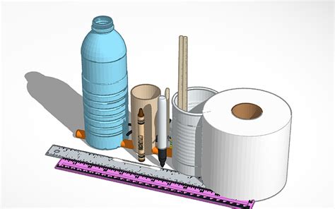 3d Design Combining Shapes Randomly Just Because Tinkercad