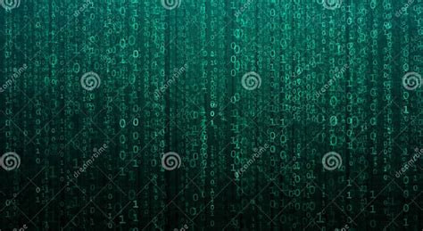 Abstract Digital Background With Binary Code Hackers Darknet Virtual Reality And Science