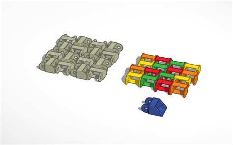 3d Design Cable Chain Links Tinkercad