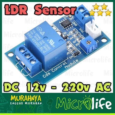 Jual Relay Cahaya 12v Saklar Lampu Otomatis 250v Light Ldr Xh M131 10a Shopee Indonesia