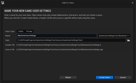 how to save and load custom unreal engine 5 settings easy with c