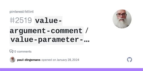 `value argument comment` `value parameter argument` should not report