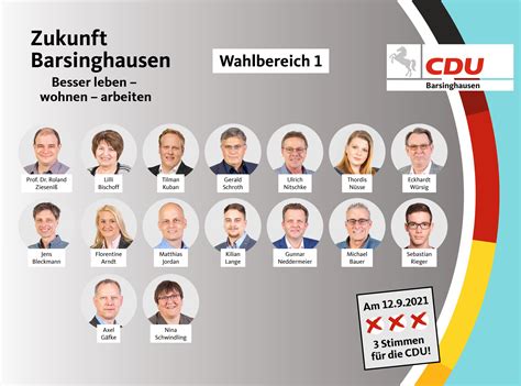 Wahlprogramm 2021 Barsinghausen