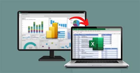 how to export power bi to excel