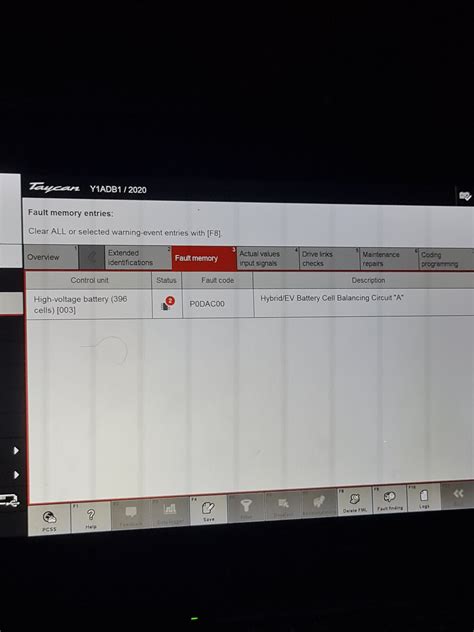 Electrical System Fault Taycan Forum