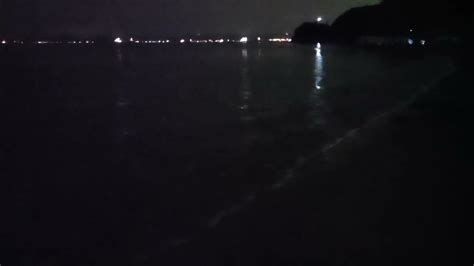 포항 죽천해변 야간 파도소리 Youtube