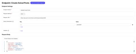 Endpoint Settings Hitchhikers