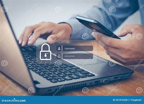Login User Cyber Security In Two Step Verification Identification Information Security And