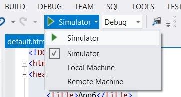 Creating A Windows Store App Using HTML JavaScript And CSS Developer Publish