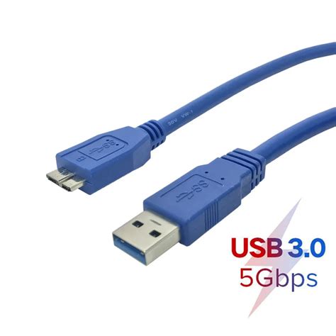 외장 하드 드라이브 디스크 Hdd용 Usb 30 A 타입 To 마이크로 B 케이블 삼성 S5 노트 3 Usb Hdd 데이터 케이블 03m 06m 1m 15m