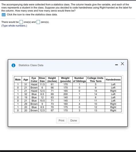 Solved The Accompanying Data Were Collected From A