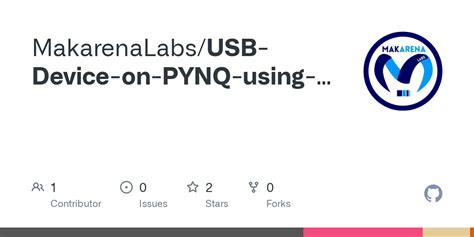 GitHub MakarenaLabs USB Device On PYNQ Using Arduino