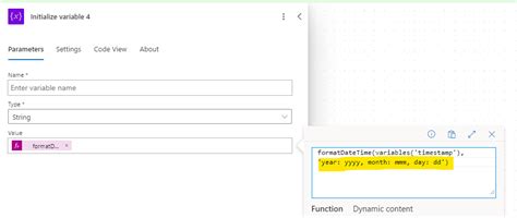 date and time format strings in power automate digital mill