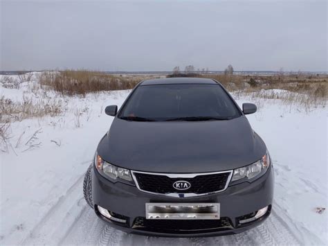 Затонировался — KIA Cerato (2G), 1,6 л, 2012 года | другое | DRIVE2