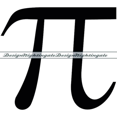 Pi Symbol Etsy