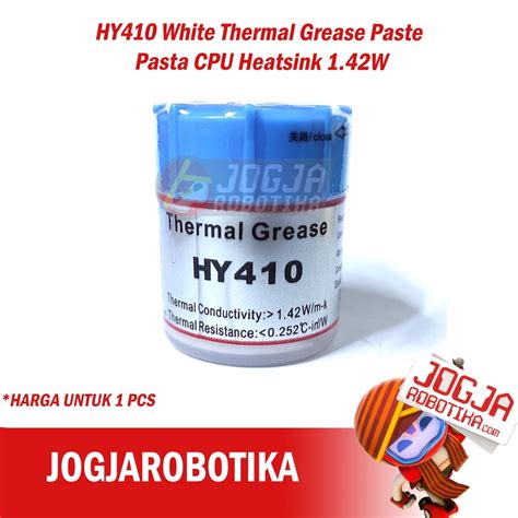 Jual Hy410 White Thermal Grease Paste Pasta Cpu Heatsink 142w Shopee