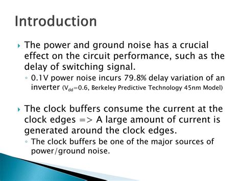 Ppt Simultaneous Clock Buffer Sizing And Polarity Assignment For