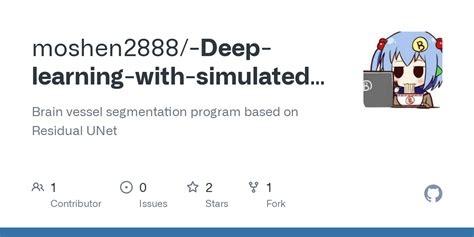 github moshen2888 deep learning with simulated data in vascular