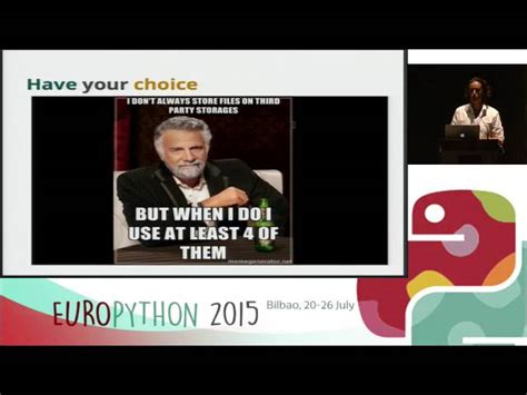 Europython Talk Why Storing Files For The Web Is Not As