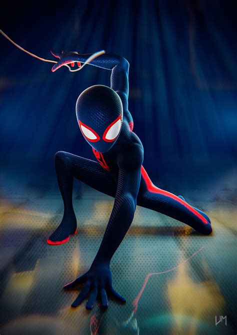Miles Morales From Across The Spider Verse Finished Projects Blender Artists Community