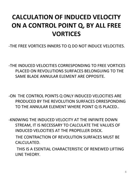Renewed Lifting Line Theory Ppt