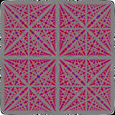 Sequences And Series Fractal Approximated By Interference Patterns