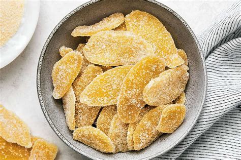 Candied Ginger Crystallized Ginger Cup Of Yum