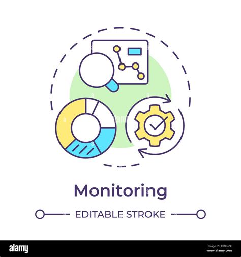 Kpi Monitoring Stock Vector Images Alamy