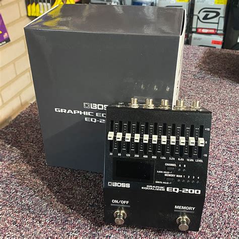 Boss Eq 200 Graphic Equalizer Pre Owned Bass Direct