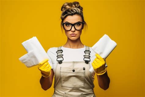Premium Ai Image Empowered Female Builder Mastering Every Task A