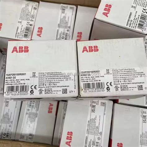 Abb Ax521 Analog Input Output Module For Industrial At ₹ 5000 Piece In Dadri