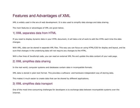 full xml ppt
