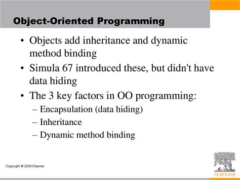 Chapter 10 Object Orientated Programming Ppt Download
