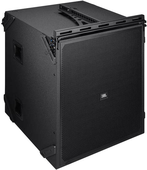 JBL Modular Portable Line Array Subwoofer Dual Woofers Built In DSP X Balanced XLR F