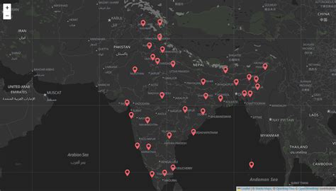 Github Kartikp India Map Web App