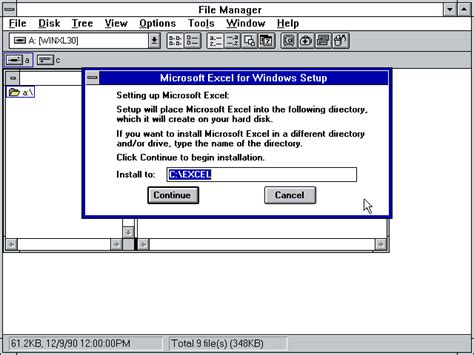 Tech Flashback Microsoft Excel For Windows Version 3 0 Gough S Tech Zone