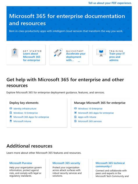 Ms Info En Microsoft 365 Enterprise O365 Worldwide Pdf Computer Network Proxy Server
