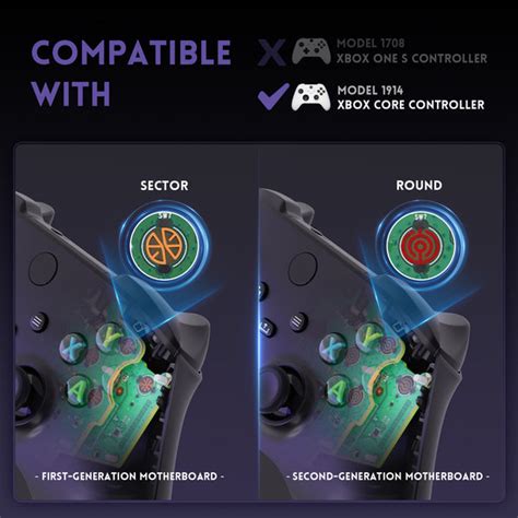 Extremerate Multi Colors Luminated D Pad Thumbsticks Start Back Sync A Gamingcobra