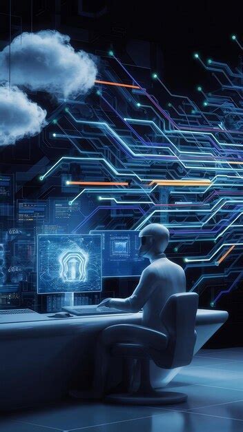 Digital Cloud Computing Cyber Security Digital Data Network Protection