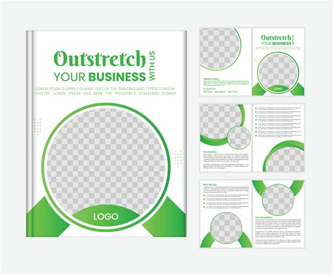 Business Brochure Template Layout Design 6 Page Corporate Brochure Editable Template Layout