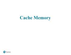 Understanding Cache Memory Principles And Organization Course Hero