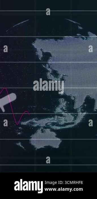 Animating Financial Data Charts And Graphs Over Rotating Globe Finance Animation Global Data