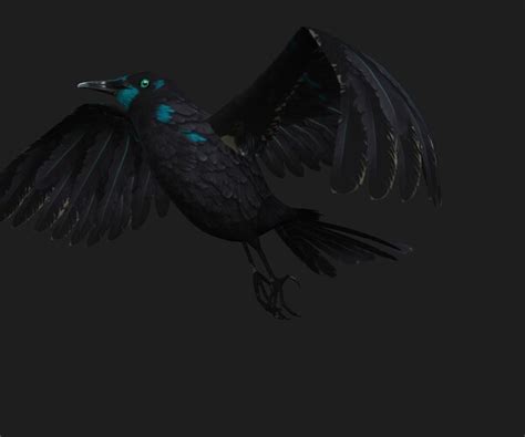 Artstation Raven A2 Game Assets