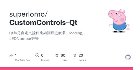github superlomo customcontrols qt qt常见自定义控件比如圆形进度条，loading，lednumber等等