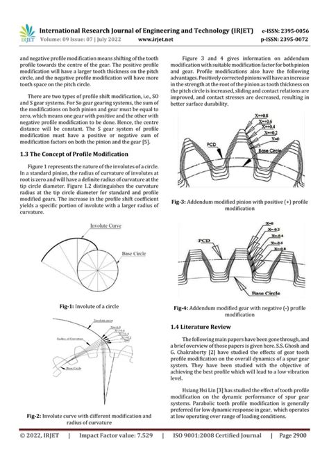 Modal Analysis Of Standard And Profile Modified Spur Gears By Finite Element Analysis Pdf