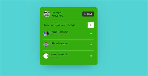 GitHub Faruq Hossain Chatting APP HTML CSS BOOTSTRAP JAVASCRIPT PHP MYSQL In This Project I