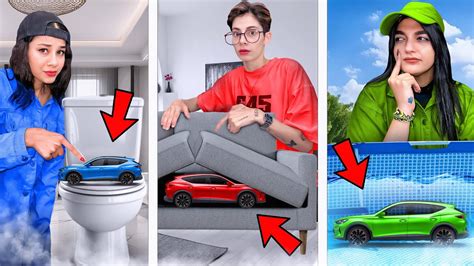 اولین نفری ک ماشین رنگ خودشو پیدا کنه برندس🏆🚗 Youtube