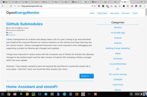 New Blog Organisation Openenergymonitor Community