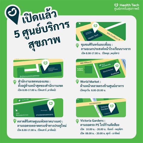 Health Tech Health Tech ศูนย์เทคโนสุขภาพดี